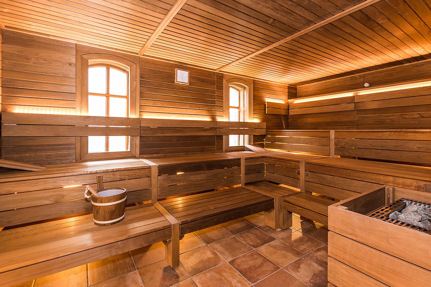 Sauna + SPA for Hotel | Custom-made design | corso sauna
