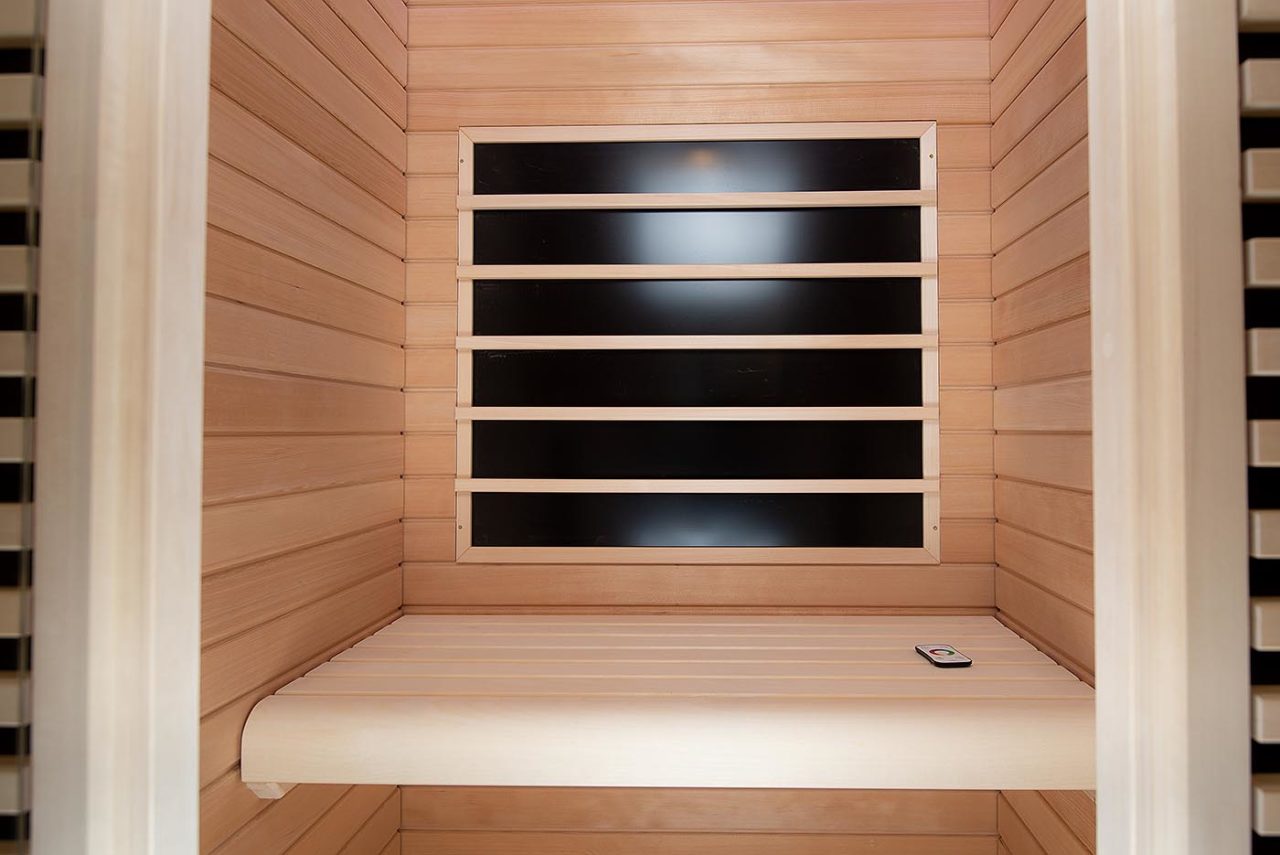 Infrared sauna + infrared cabin | designed by corso sauna