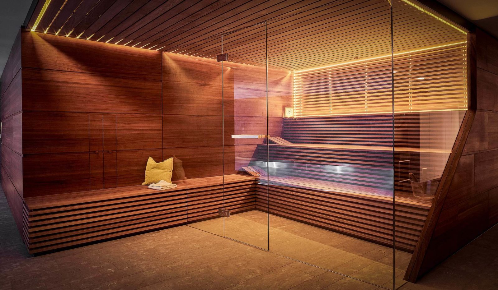 High-end quality custom sauna | corso sauna, since 1968