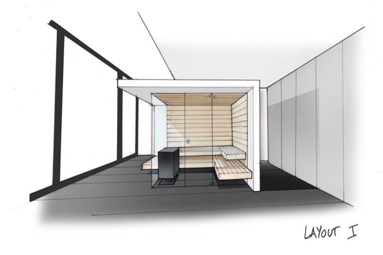 Panorama Sauna, Dampfbad, Hotel SPA | Planung + Bau | corso